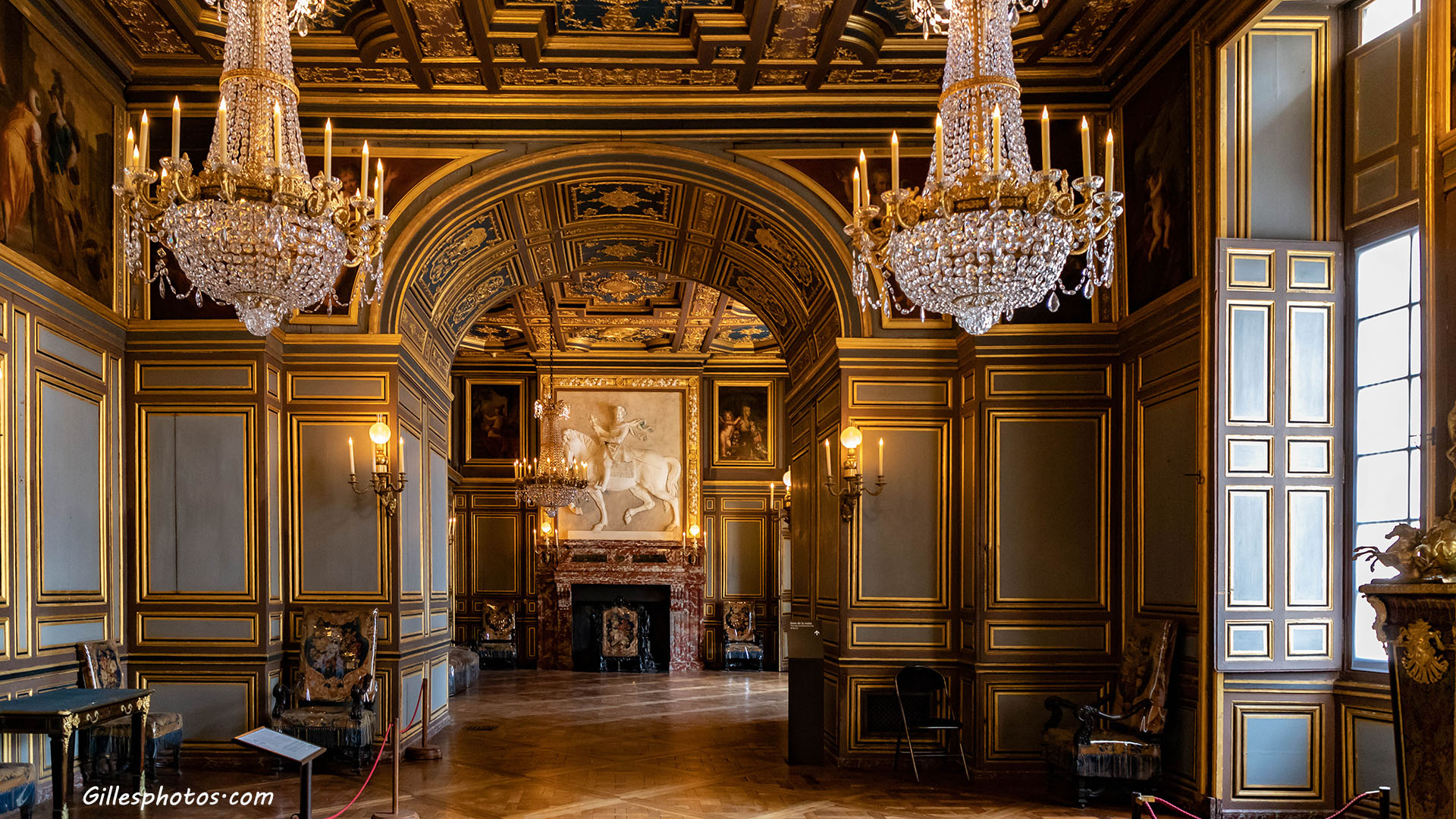 Intérieur du Chateau de Fontainebleau