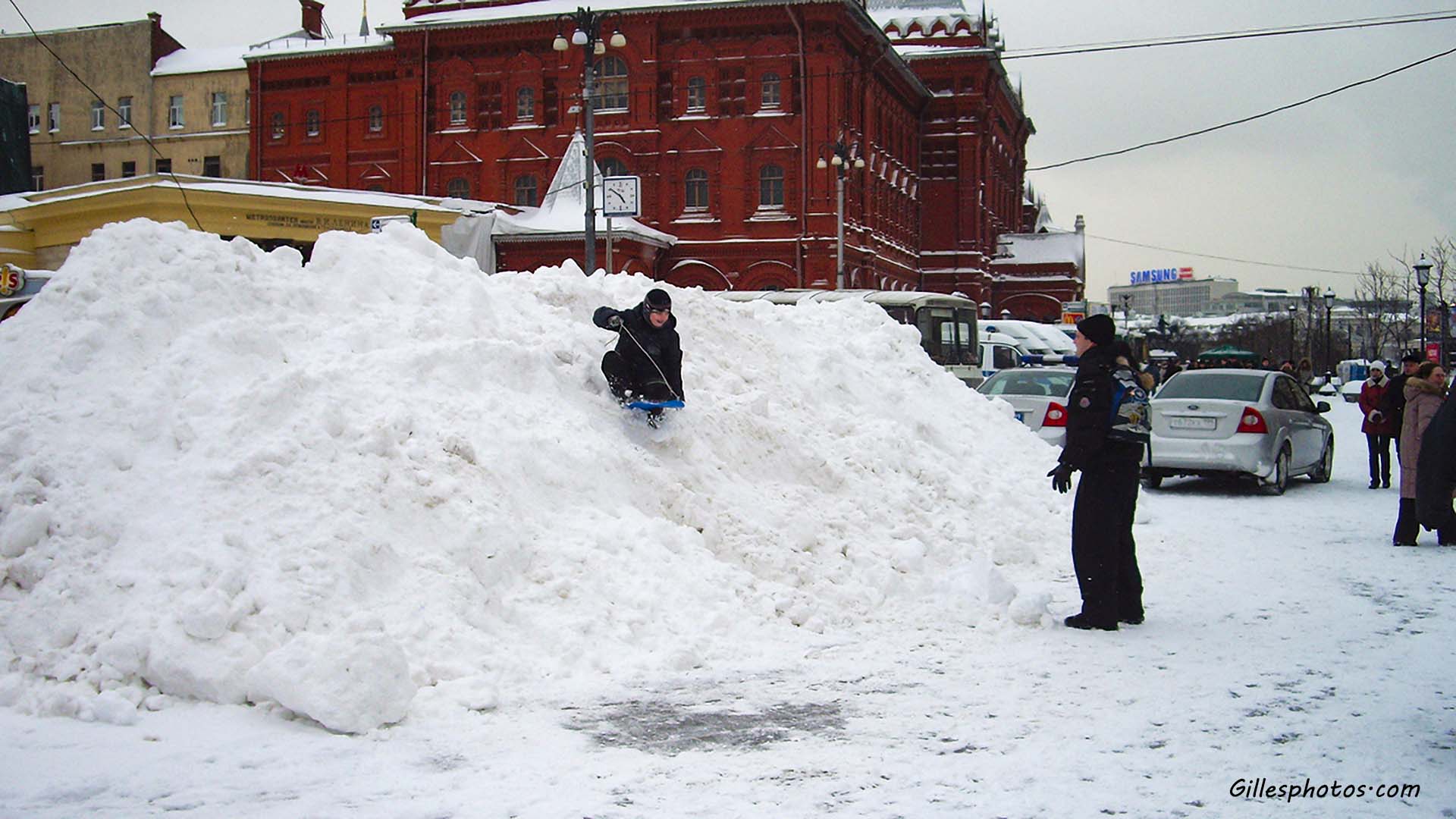 Hiver a Moscou - russie
