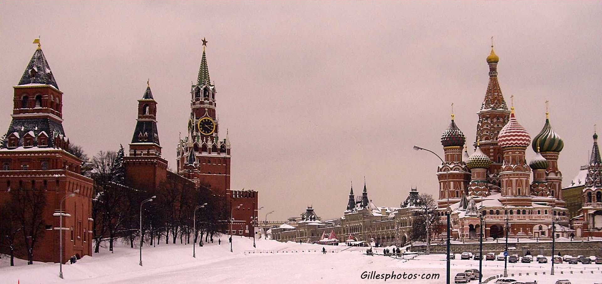 Hiver a Moscou - russie