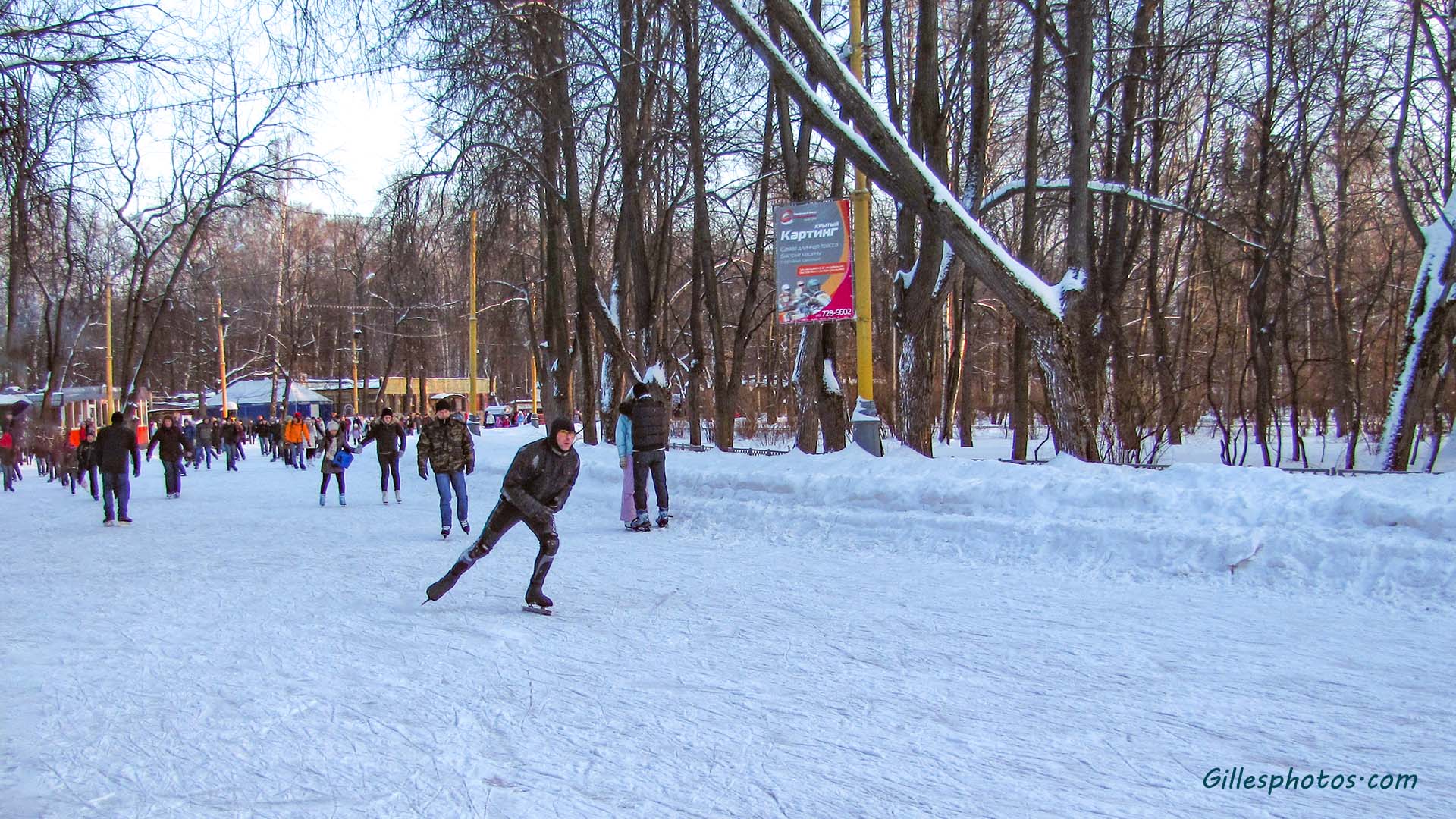 Hiver a Moscou - russie