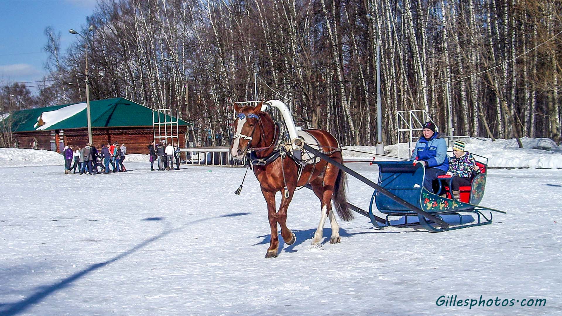 Hiver a Moscou - russie
