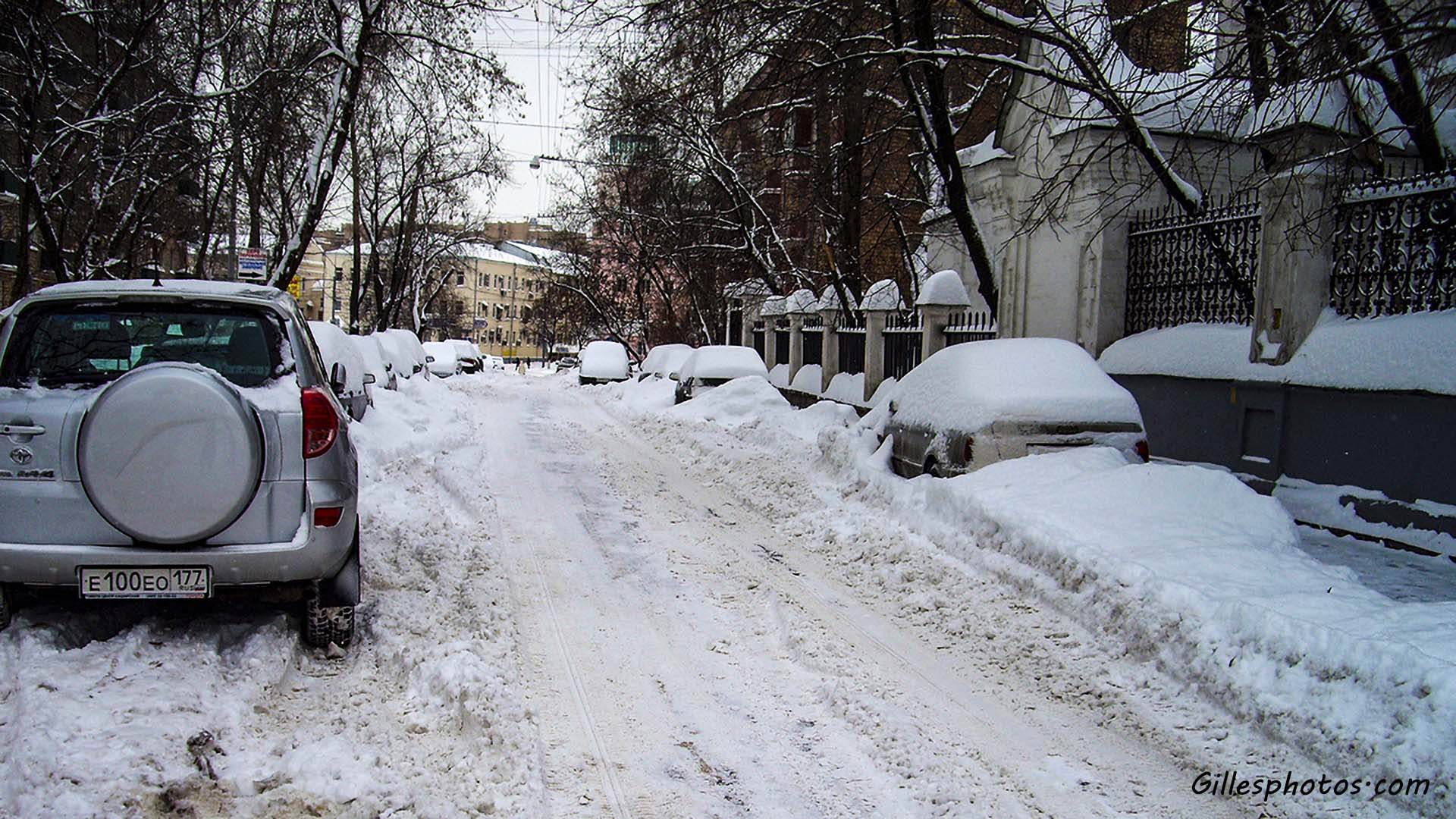 Hiver a Moscou - russie