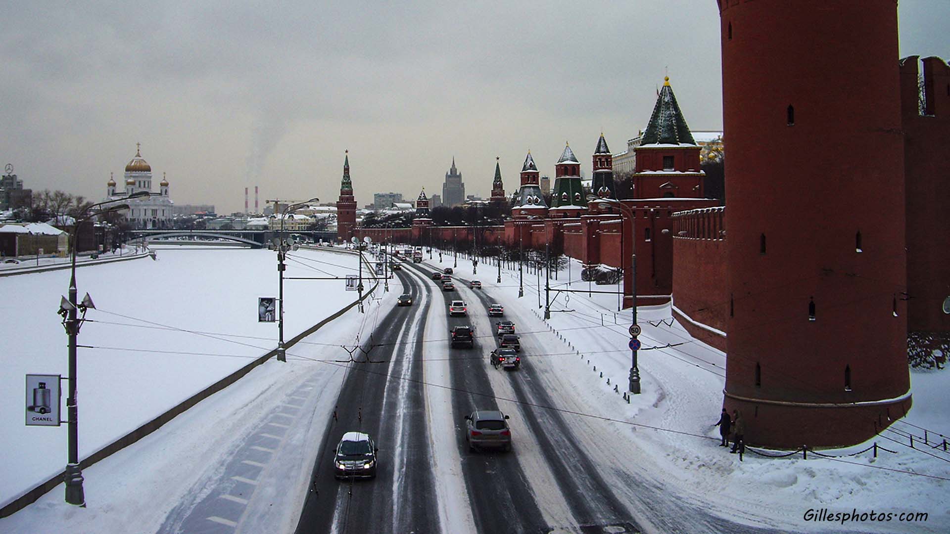 Hiver a Moscou - russie