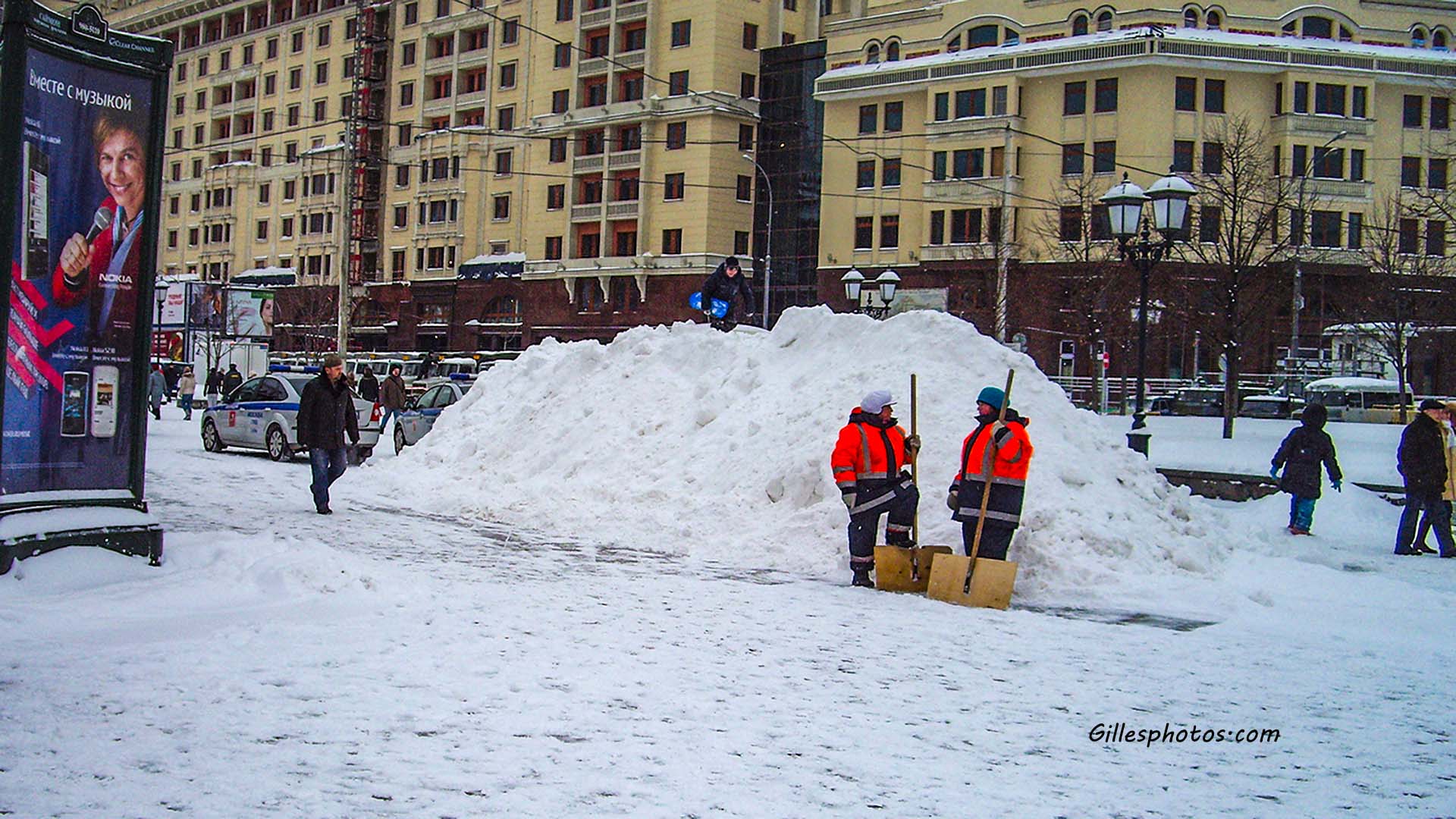 Hiver a Moscou - russie